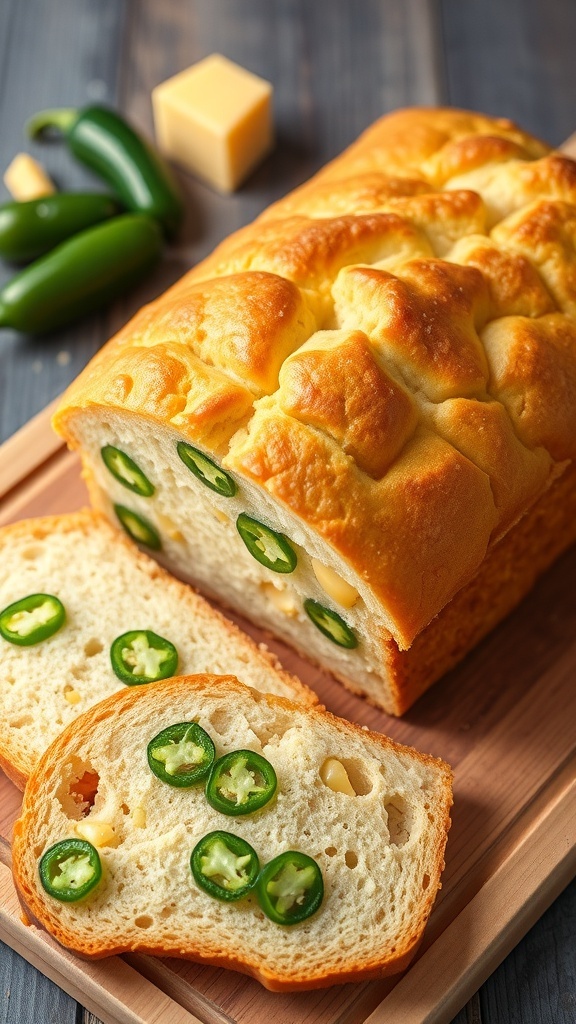 Dutch Oven Jalapeño Cheddar Bread Recipe